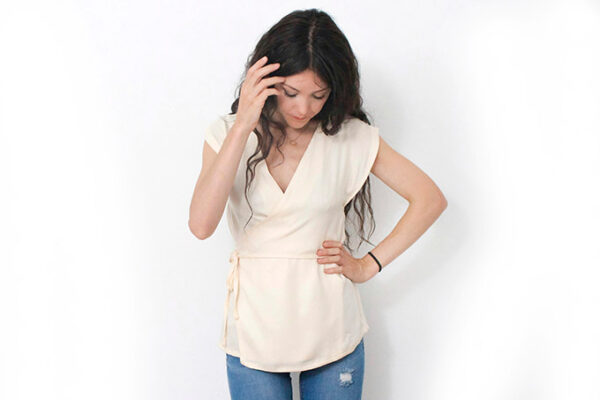 Cómo Hacer Una Blusa Cruzada Miscelánea Diy